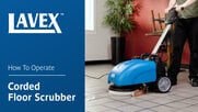 Lavex Corded Floor Scrubber Operation Instructions Video | WebstaurantStore