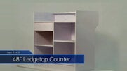 Ledgetop Cash Wrap Counter Assembly Instructions Video | WebstaurantStore