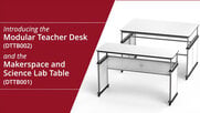 Luxor Modular Makerspace and Science Lab Table (DTTB001), Teacher Desk (DTTB002) - Product ...