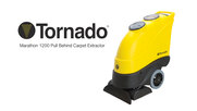 Tornado Marathon 1200 Pull Behind Carpet Extractor Features Video ...