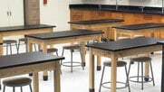 National Public Seating Phenolic Top Science Tables Video ...