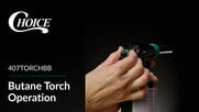 Choice Butane Torches 407TORCHBB Operation Instructions Video ...