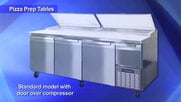 Continental Refrigeration Pizza Prep Tables Video | WebstaurantStore