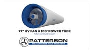 Patterson Power Tube: Fabric Air Duct System | Workstation Air Movement ...