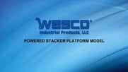 Wesco Powered Stacker Platform Model Overview Video | WebstaurantStore
