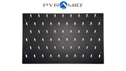 Pyramid Time Systems New 43188 57 hook key rack video Video ...