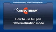 How to Use Full Pan Rethermalization on Your Cleveland Convotherm