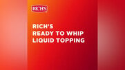 Rich Products Ready To Whip Topping Handling Video Video | WebstaurantStore