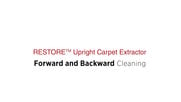 Sanitaire RESTORE Upright Carpet Extractor - SC6100 Product Overview ...