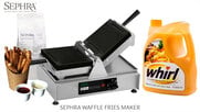 Sephra Commercial Waffle Fries Maker Video | WebstaurantStore