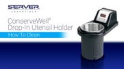 Server ConserveWell Drop-In Utensil Holder - How to Clean Video ...