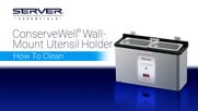 Server ConserveWell Wall-Mount Utensil Holder - How to Clean Video ...