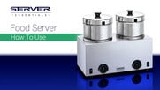 Server Food Server - How To Use Video | WebstaurantStore