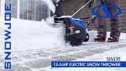 Snow Joe SJ623E Electric Snow Thrower Overview Video | WebstaurantStore