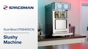 Spaceman Dual Bowl Slushy Machine Overview Video | WebstaurantStore