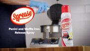 Sprease Panini and Waffle Grid Spray Video | WebstaurantStore
