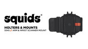 Squids 5545 Scanner Mount Holds Handle-Less Barcode Scanners & Stays ...