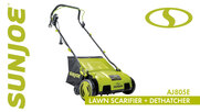 AJ805E - Sun Joe Electric Lawn Dethatcher with Collection Bag - Live ...