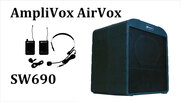 AmpliVox SW690 AirVox PA With Headset And Lapel Microphone Overview ...