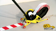 Mighty Line Mighty Liner Red / White Floor Tape Applicator In Use Video ...
