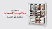 Cambro Universal Storage Rack Assembly Video Video | WebstaurantStore