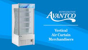 Avantco Vertical Air Curtain Merchandisers Video | WebstaurantStore