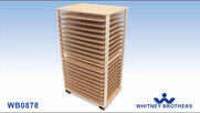 Whitney Brothers Mobile Art Drying Rack Assembly Video | WebstaurantStore