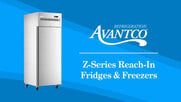 Avantco Z Series Reach-in Fridges and Freezers Video | WebstaurantStore