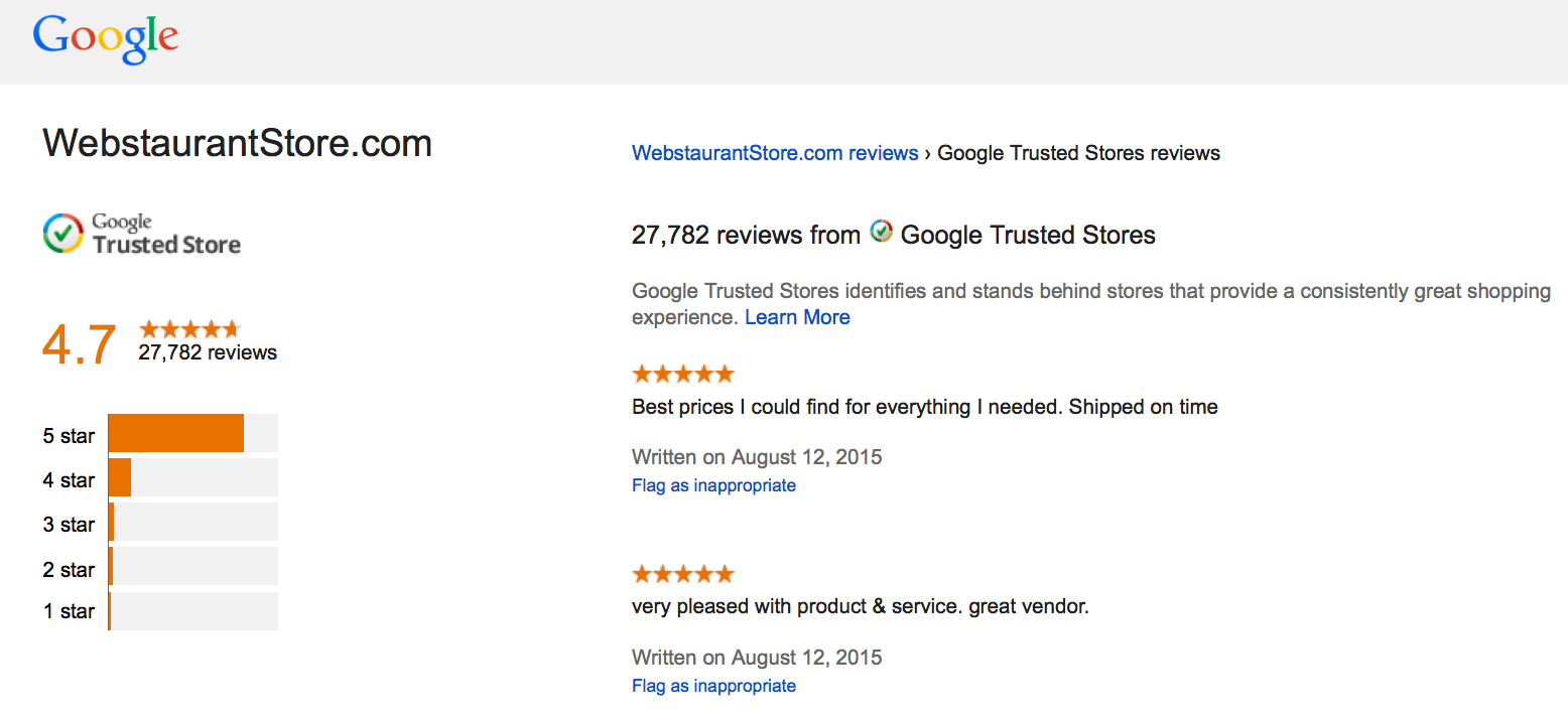 WebstaurantStore Reviews | WebstaurantStore Customer Reviews