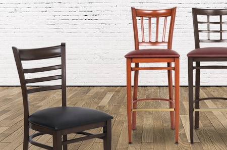 Restaurant Furniture: Tables and Chairs, Bar Stools, Booths, & More