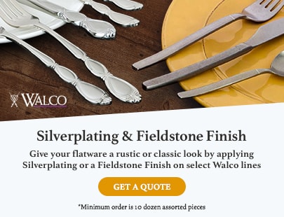 Walco 5207 Soprano 7 3/8" 18/10 Stainless Steel Extra Heavy Weight ...