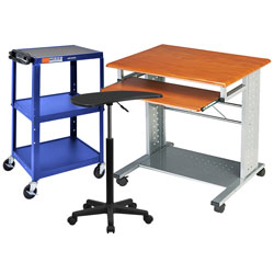 Business Presentation Equipment: TV Stands & Computer Carts